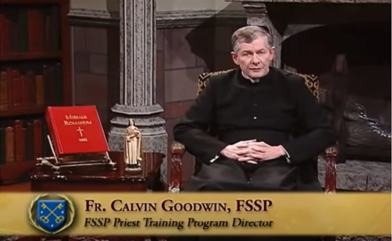 +Fr. Calvin M Goodwin, FSSP (1948-2021) – Priestly Fraternity of St. Peter