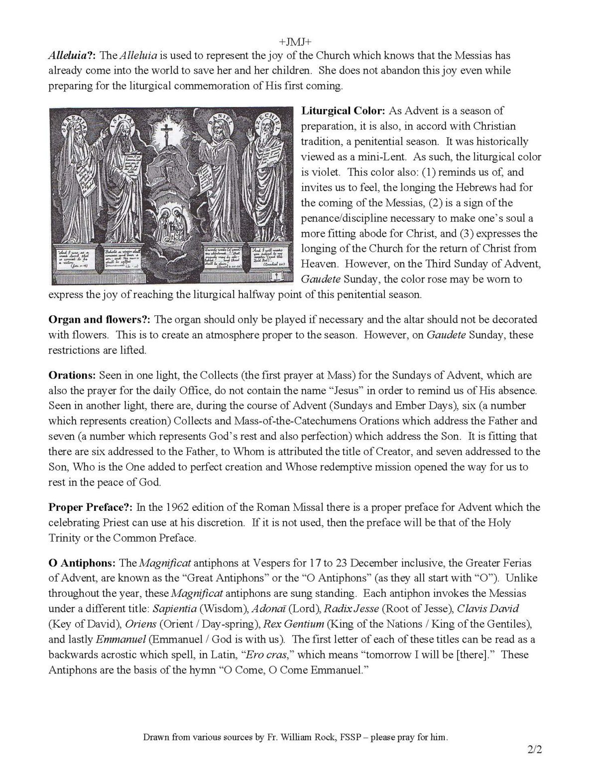 Thoughts for an Extraordinary Advent (Printable Guide) – Priestly ...